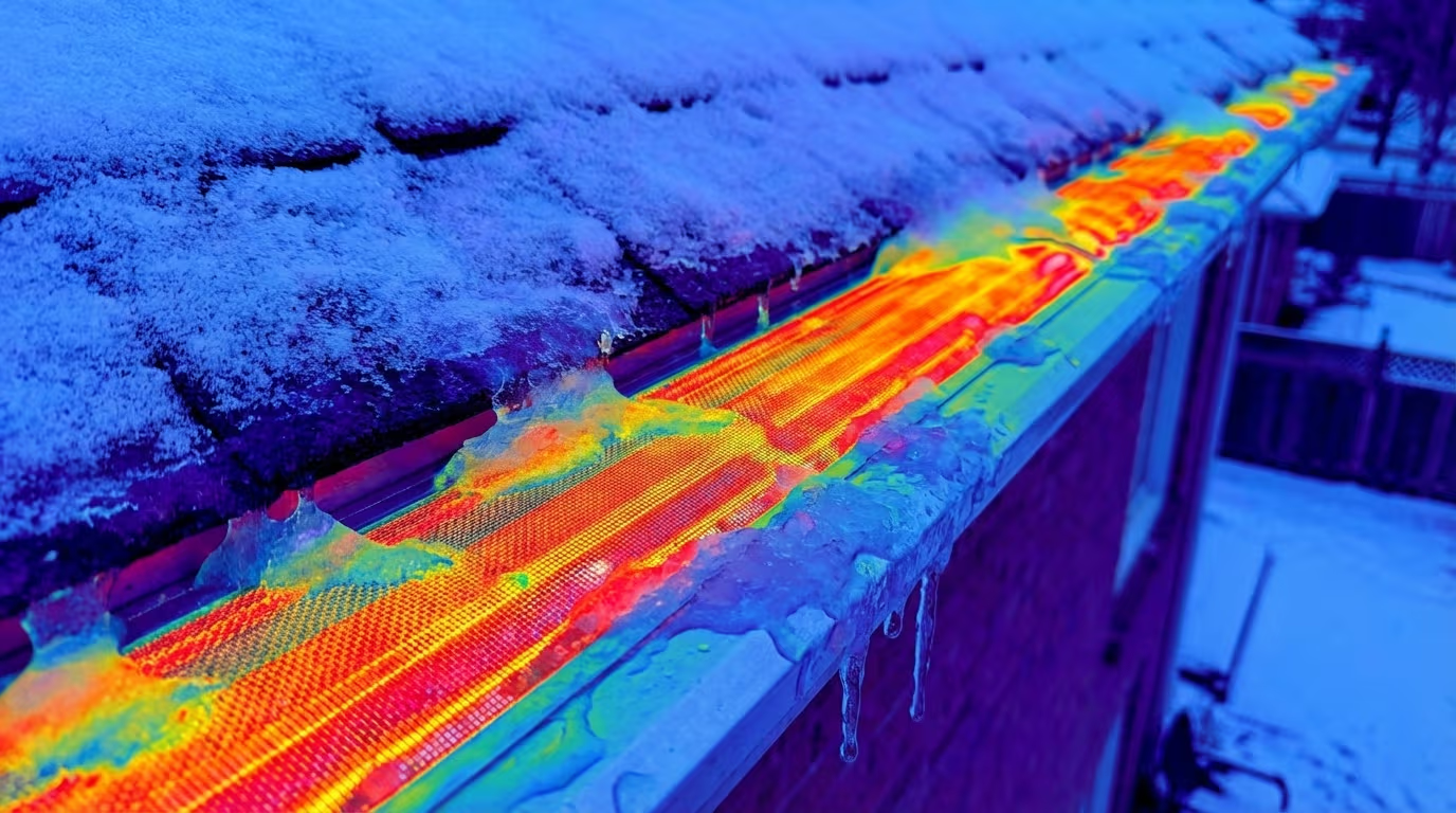 EavesArmour ICE | Heated Gutter Guards Ontario | Stop Ice Dams Permanently